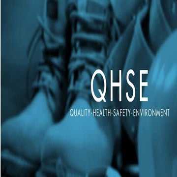 QHSE Quality , Health and safety and EHS system .pptx