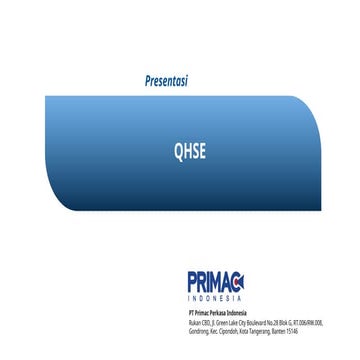 QHSE PRESENTATON.ppt.................... | PPT