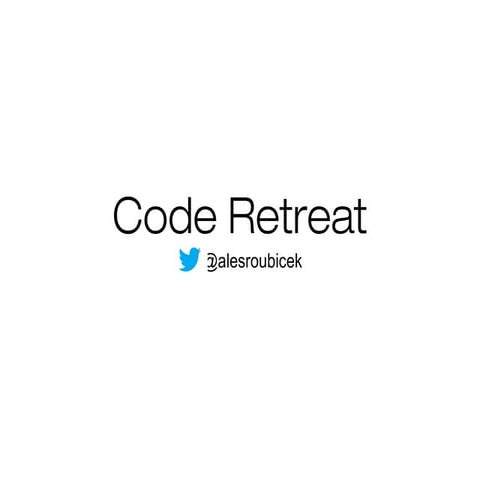 Code Retreat | PDF