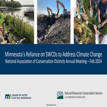 Minnesota’s Reliance on SWCDs to Address Climate Resilience | PPTX ...