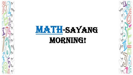 Math 7 | lesson 1 Sets | PPT