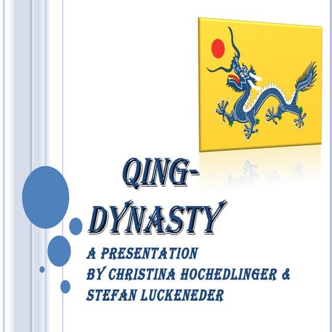 Qing dynasty | PPT