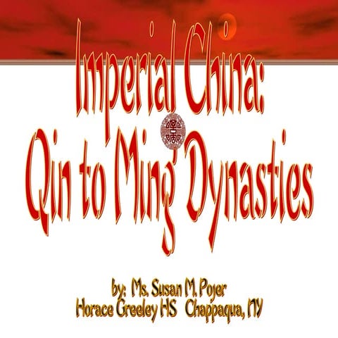 The Ming Dynasty | PPTX