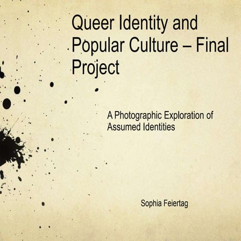 Representation Revision Sexuality Pptx