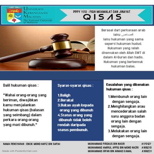 Qisas | PDF | Crime & Harmful Acts to Individuals, Society & Human ...