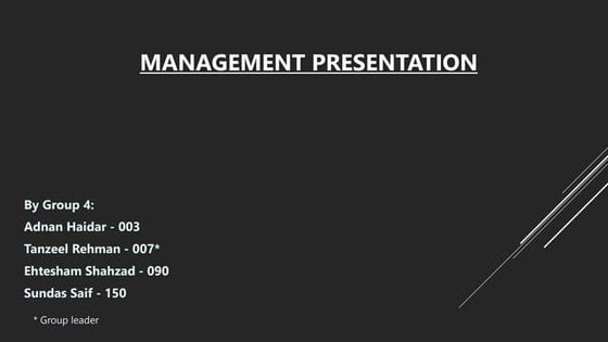 Administration Vs. Management | PPTX