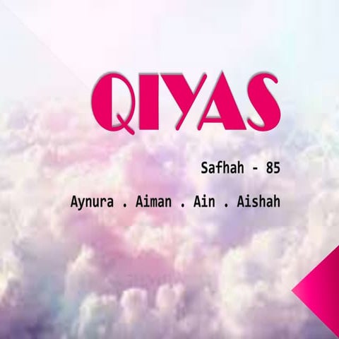 Qiyas | PPTX