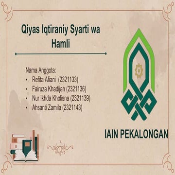 Qiyas | PPTX
