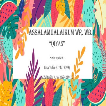 qiyas pembelajaran tentang agama islam 3.pptx