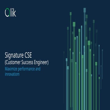 Qlik - Signature CSE - description.pptx asdasd | PPTX