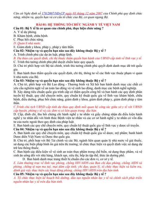 8.1.2014 he thong to chuc y te vn | PPT