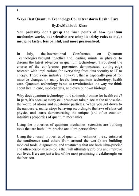 THE CLINICAL AUDIT REPORT FORMAT By Dr.Mahboob Khan Phd | PDF