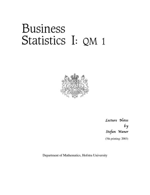 Applied Business Statistics ,ken black , ch 2 | PDF