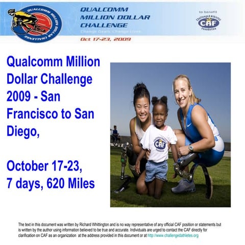 Qualcomm Million Dollar Challenge | PPT