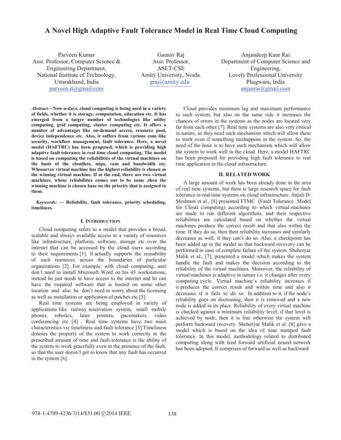 BUILDING RELIABLE CLOUD SYSTEMS THROUGH CHAOS ENGINEERING | PDF