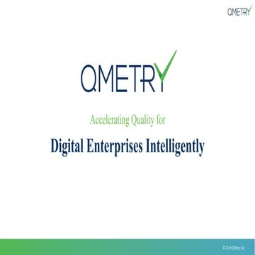 QMetry introduction | PDF