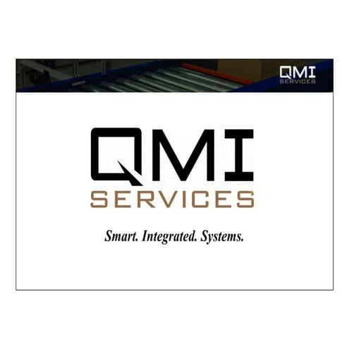 QMI Services 2015 Capabilities Presentation | PDF