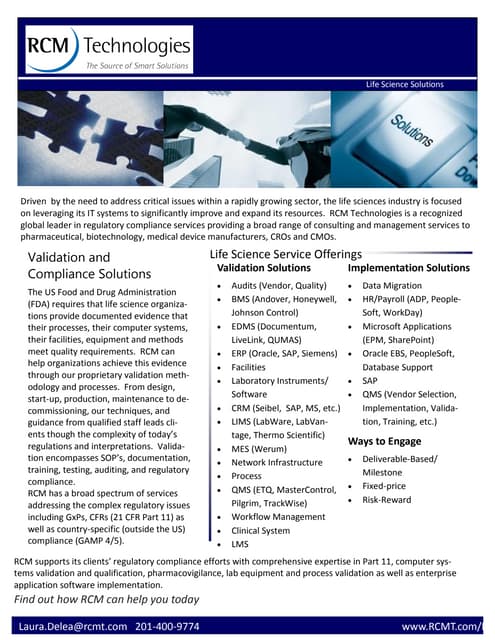 Non Product and FDA Software Validation | PPT