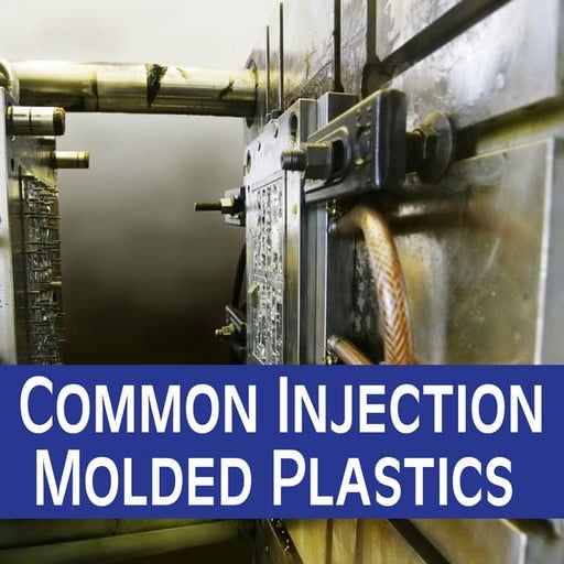 Common Injection Molded Plastics | PDF