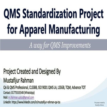 QMS Standardization project for apparel manufacturing.pdf