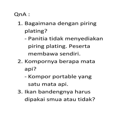 QnA Divisi Keamanan | DOCX