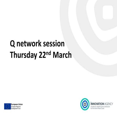 Q network session - Knowledge session: systems thinking | PPT