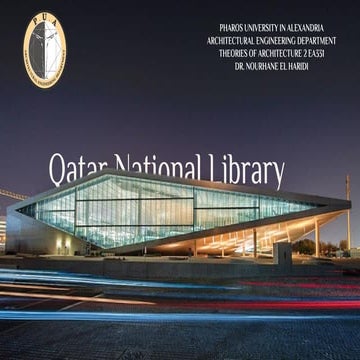 Qatar National Library: Case study | PDF