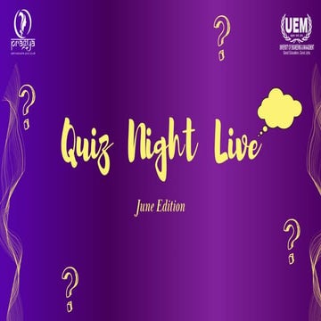 QNL June Edition hosted by Pragya the official Quiz Club of the ...