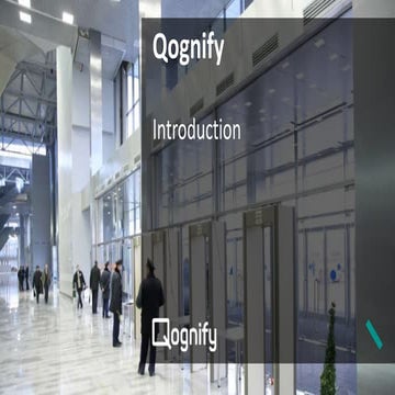 Qognify Introduction Presentation | PPT