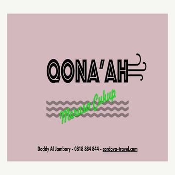 Qona'ah | PPT | Free Download