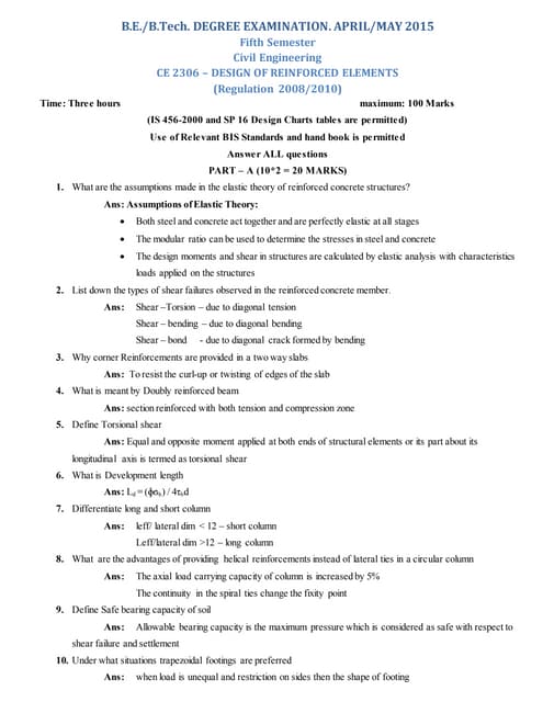 Singly reinforced beam ast type problems | PPTX | Civil Engineering ...