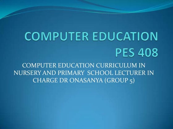 Basic Computer Class 1 Ppt 6265