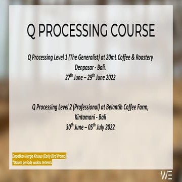 Q Processing Course June-July 2022.pptx. | PDF