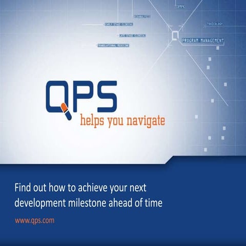 QPS Global Capabilities Presentation | PPTX