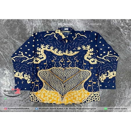 PASTI RAPI! Wa 0812-2503-6194, Jahit Baju Kemeja Batik Pria by Rumah ...