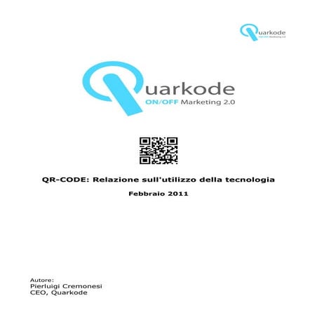 Qr code-report | PDF
