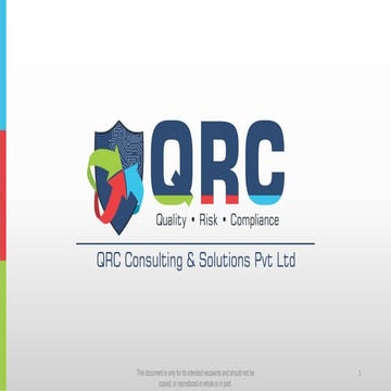 Qrc company profile v 2.0 | PPT