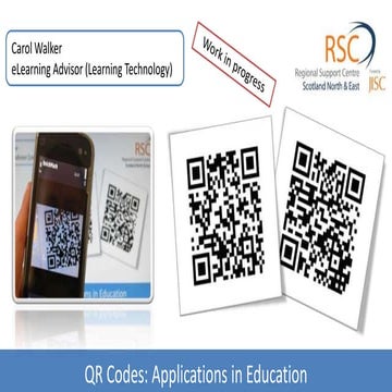 QR Codes in Education | PPTX