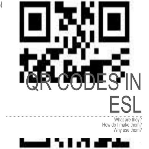 Qr codes | PPT