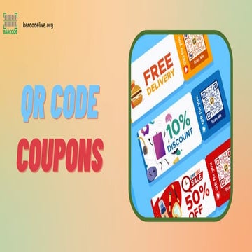 QR Codes Coupons: How to create and Common use cases | PDF