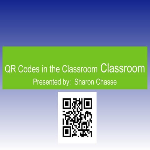 Qr code workshop | PPT | Technology & Computing