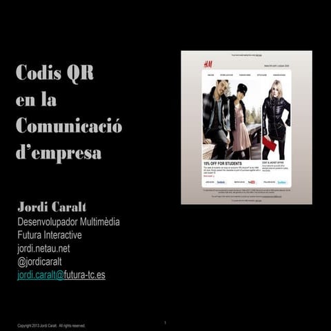 Fes Màrqueting amb els codis QR | PPT