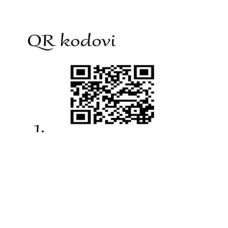 Qr kodovi | PDF