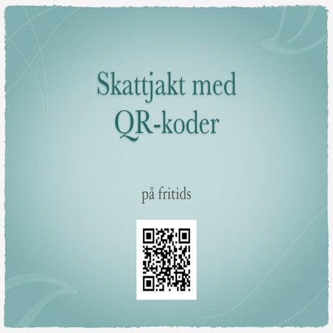 Skattjakt med QR-koder | PDF