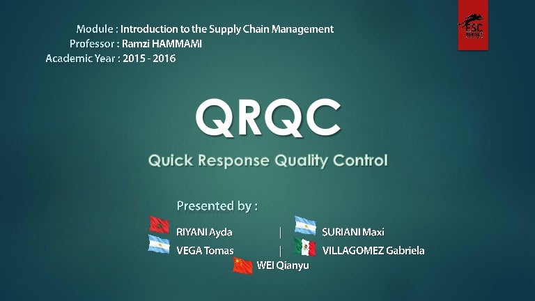 QRQC - Quick Response Quality Control