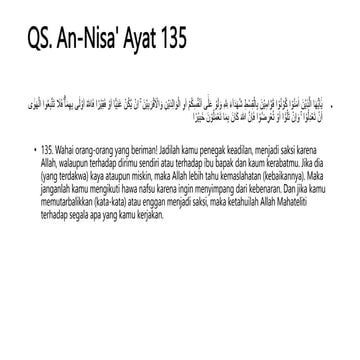 QS. An-Nisa' Ayat 135.pptx