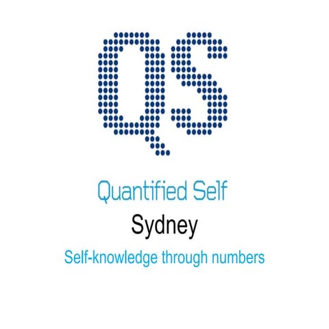 Sydney Quantified Self (November 2013) - The Sleep Performance Formula | PPT