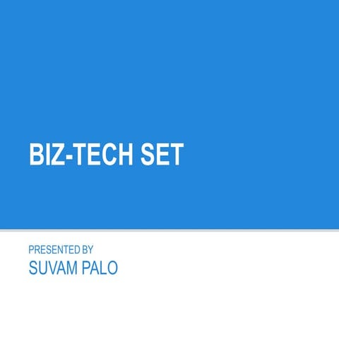 Biz-Tech Quiz Set 2017 | PPTX