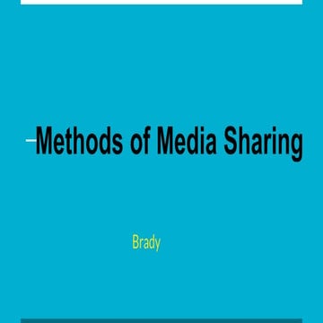 Pg 179 c6 social media-mediasharing-brady | PPTX