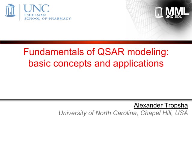 Qsar Modeling Pdf